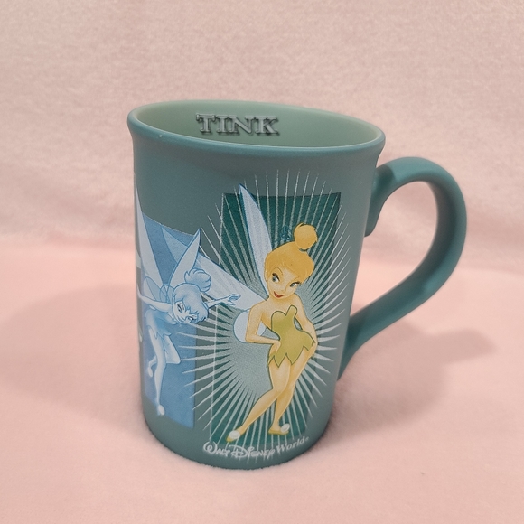 Disney | Dining | Euc Vintage Walt Disney World Tinkerbell Mug Matte ...